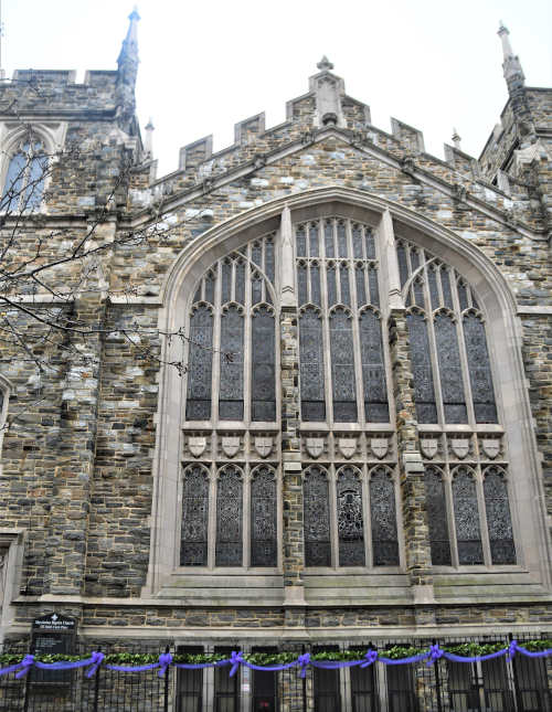 Abyssian Church Sidewalk Entrance Fence | ROUTES