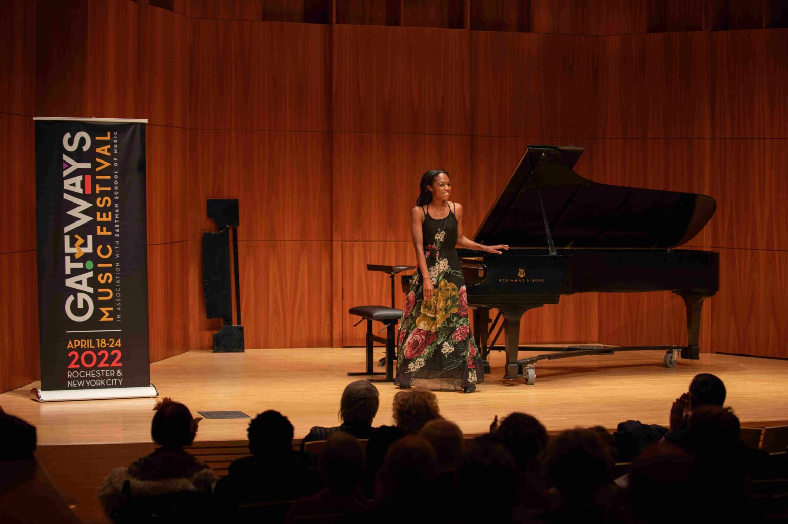 The Pianists Played to an Appreciative Audience